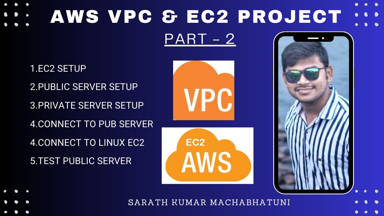 AWS VPC + EC2 Project || Part-2 || Hands On || VPC || Subnets || IGW, NAT || SG || EC2 || In ...