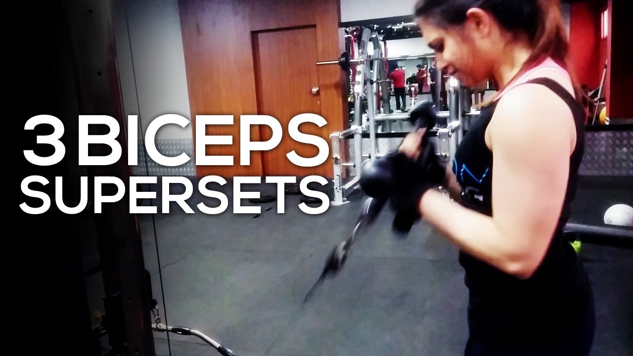 3 Biceps Supersets To Build Bigger Arms - YouTube
