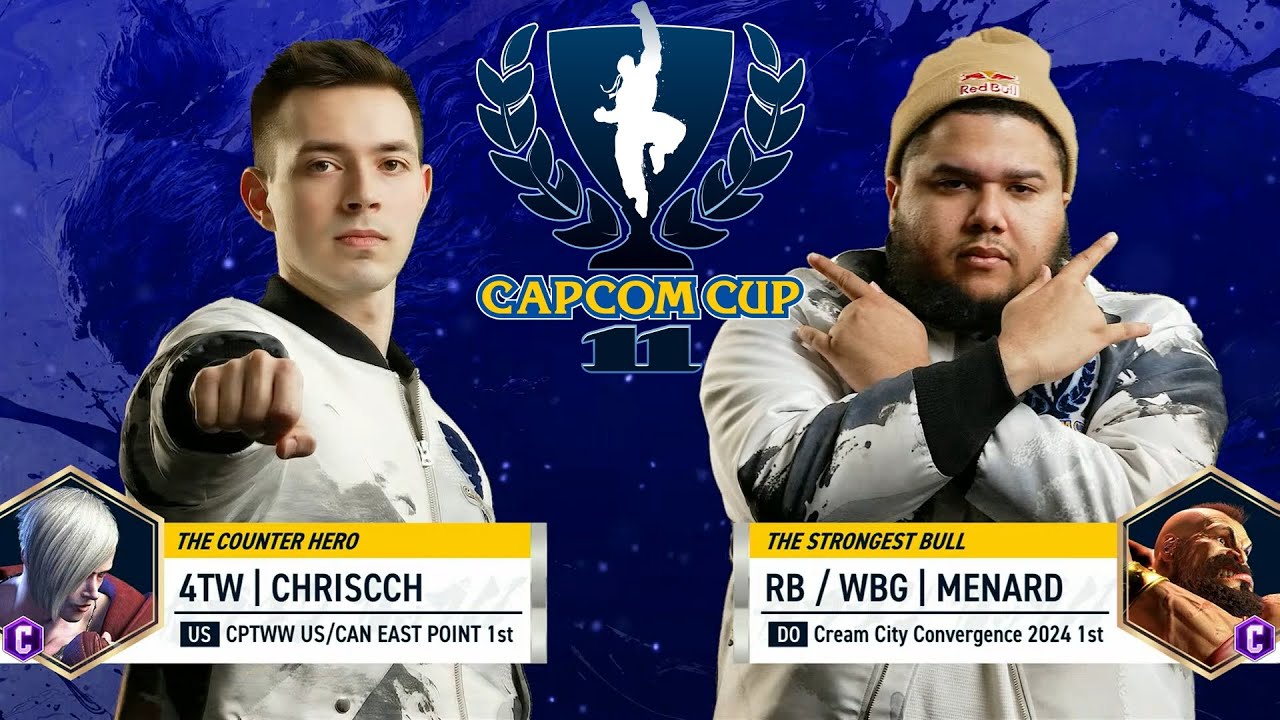 Capcom Cup 11 - CHRISCCH terry vs MENARD vega - Group E Day 1 - YouTube