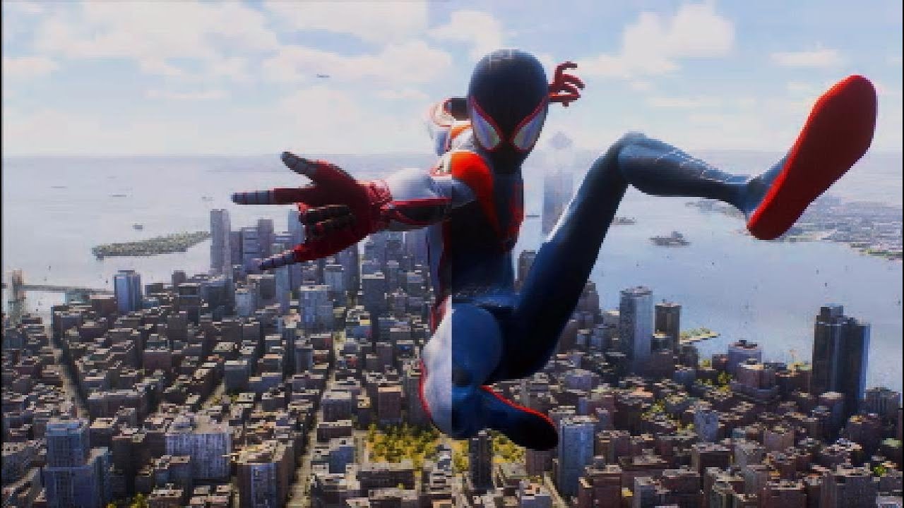 Marvel's Spider-Man 2 Suit Transition - Into The Spider-Verse To The T ...