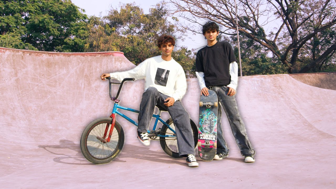 DAY WITH INDIAN PRO BMXER ! - YouTube