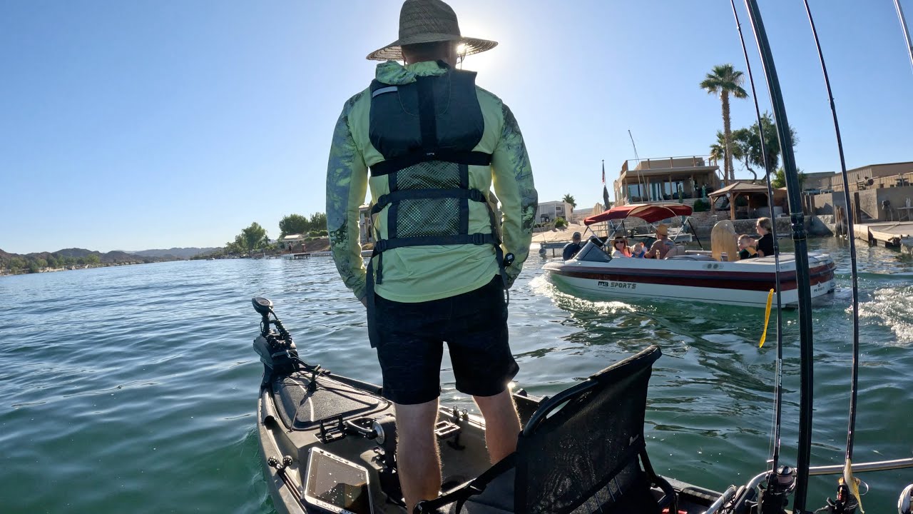 Kayak fishing GOT WILD...drunk people? - YouTube
