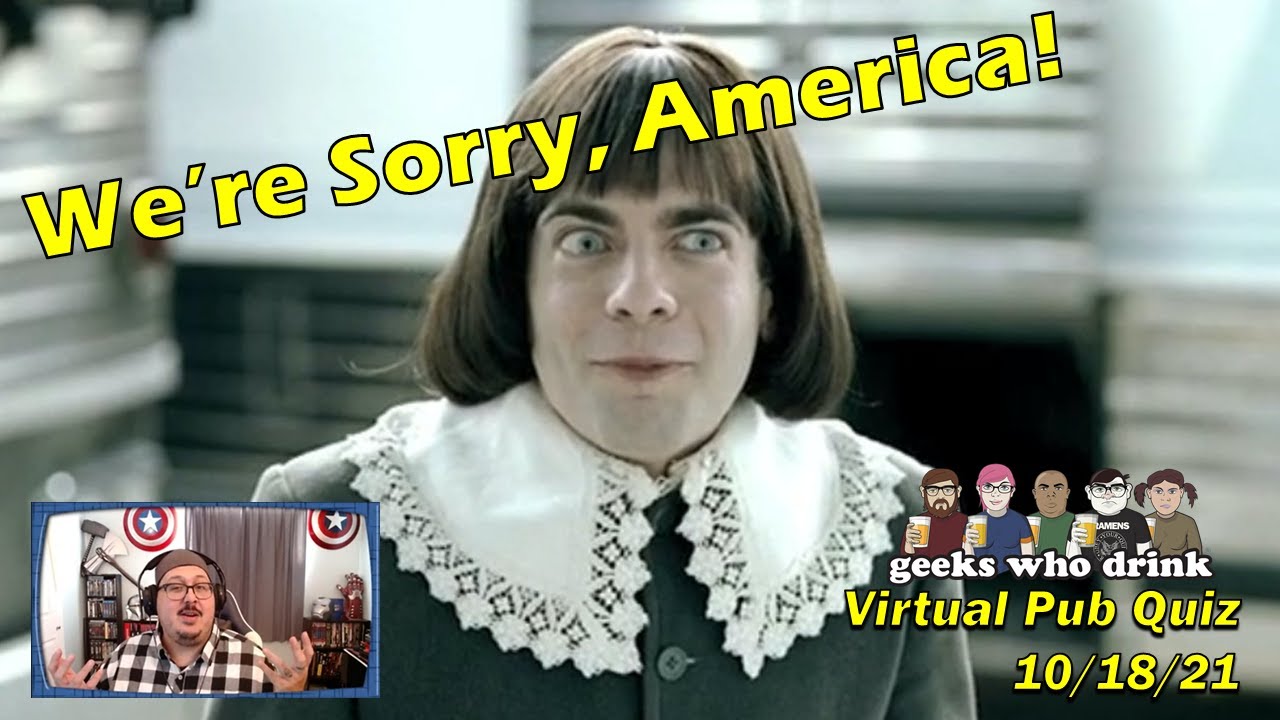 I'm a Little Lad That Loves This Week's Full Geeks Who Drink Quiz ...