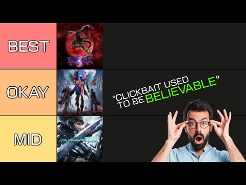 The Ultimate Stylish Action Game Tier List Part 1 - YouTube