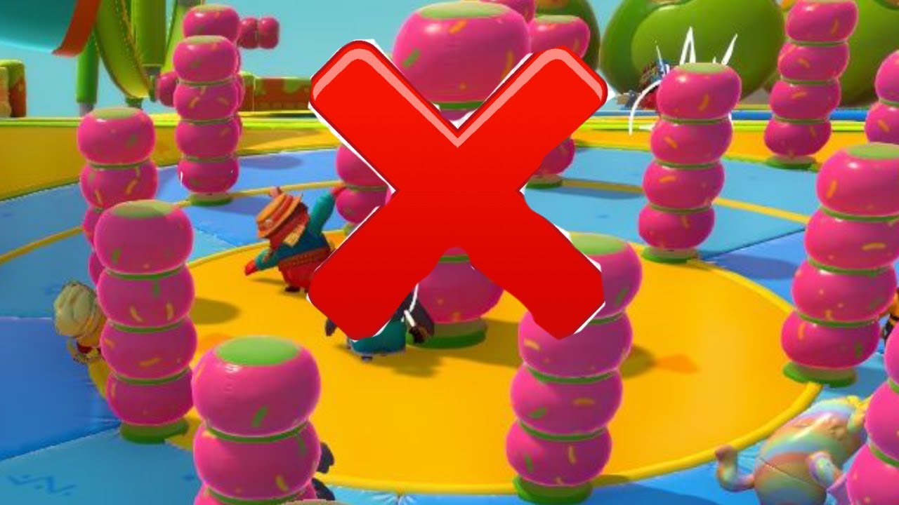 Fall Guys pero si toco un donut el video se acaba - YouTube
