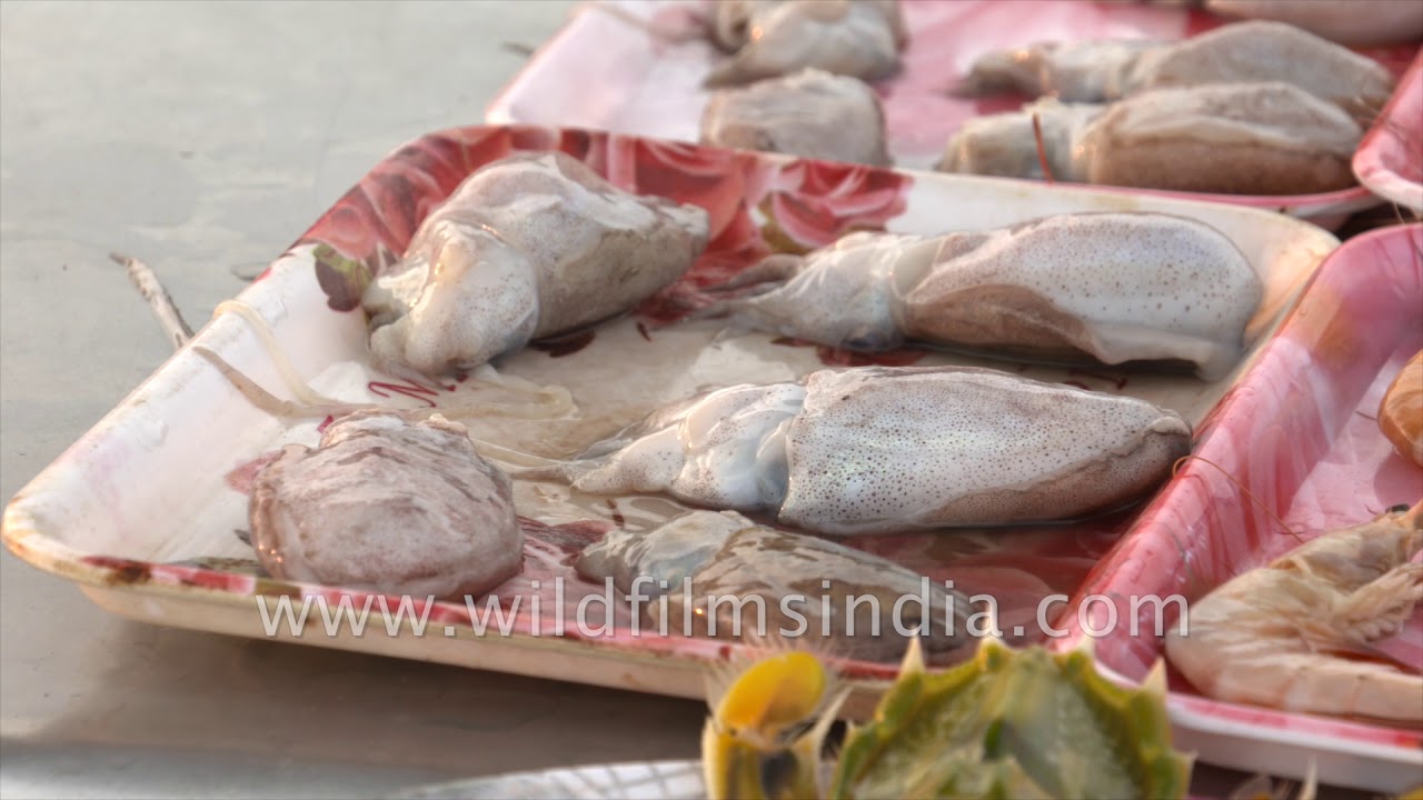 Best seafood in India: Bakkhali Beach, West Bengal | fish, squid, crabs ...