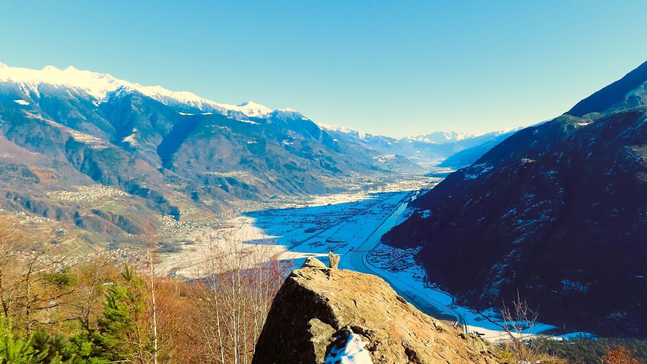La Colmen di Dazio, imperdibile panorama sulla Valtellina. - YouTube