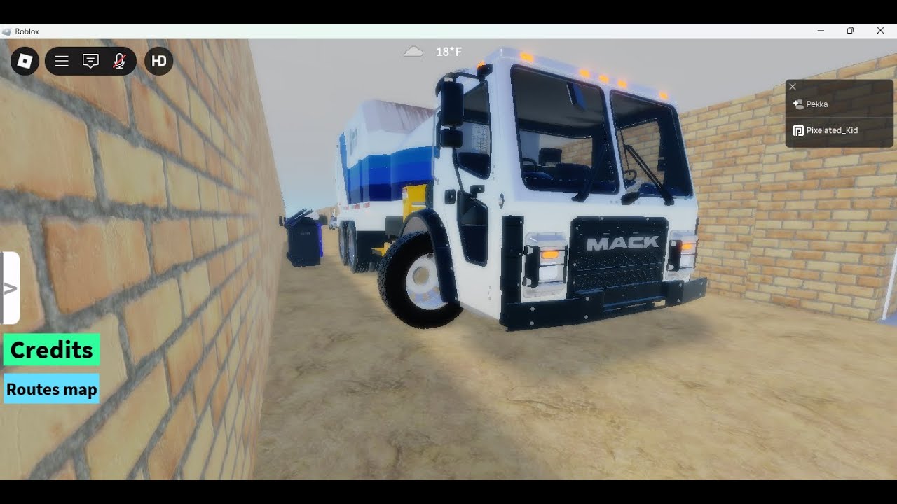 Gilton Solid Waste's Mack LR Splitbody Rapid Rail - YouTube