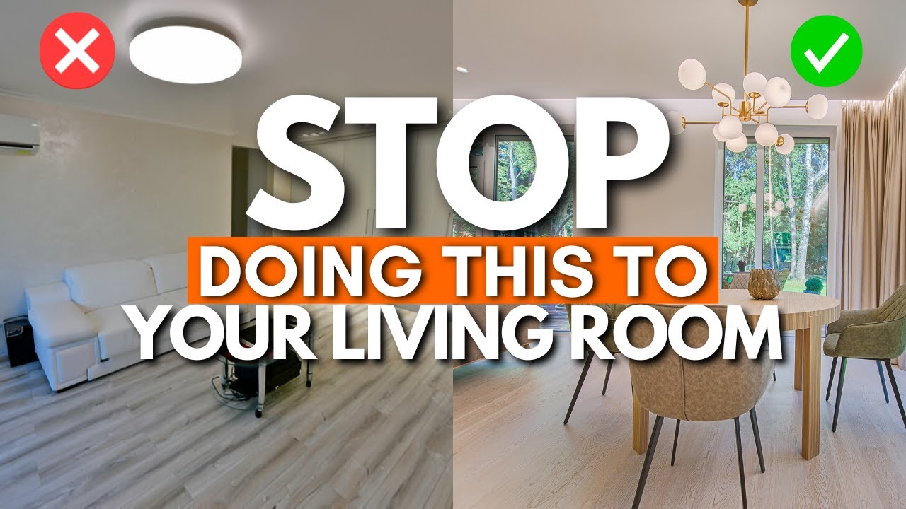 Top 10 Living Room Interior Design Mistakes & How To Avoid Them - YouTube