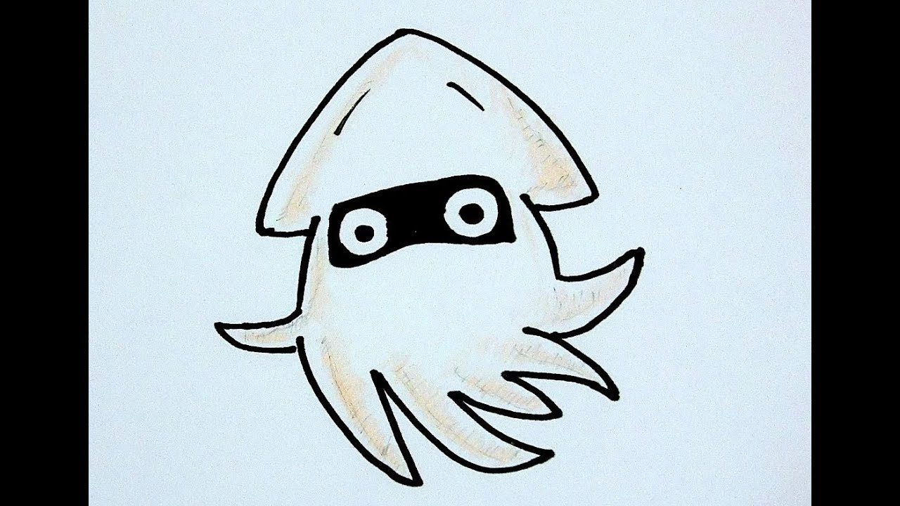 Draw Squid Super Mario Bros - YouTube