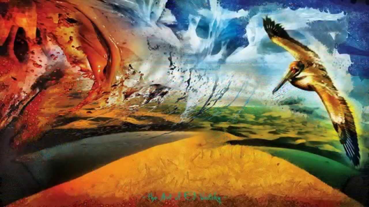 The Art of Ed Unitsky with 'Quasar' music - video by Keith Turner - YouTube