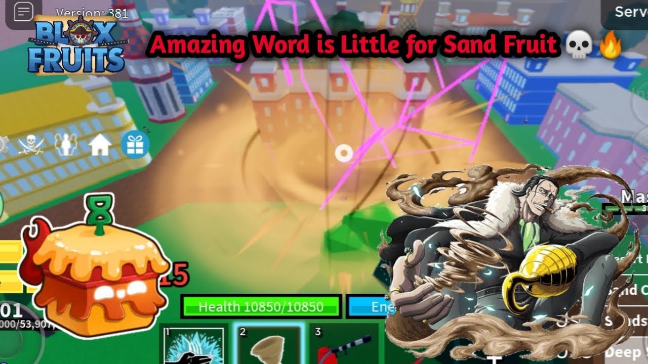 Sand Fruit Awaken V2 is Most Crazy Power in Blox Fruit!?💀🔥 - YouTube