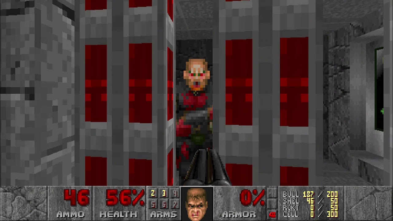 Doom 2 gameplay controller on pc - YouTube