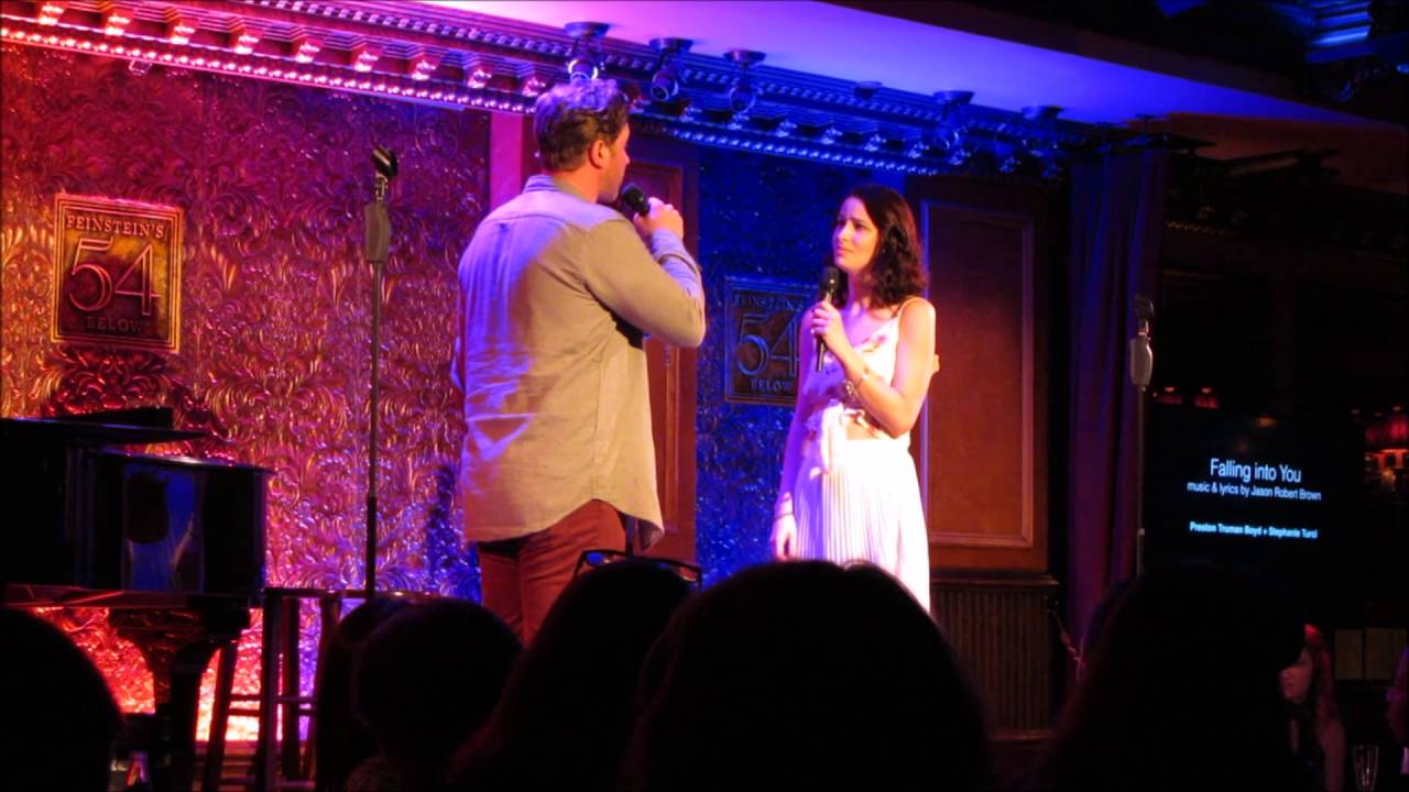 Preston Truman Boyd and Stephanie Turci sing FALLING INTO YOU at DUETS ...