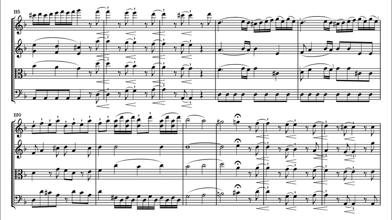 Joseph Haydn: String Quartet in D minor, Op.76 No.2 (Castalian Quartet) - YouTube