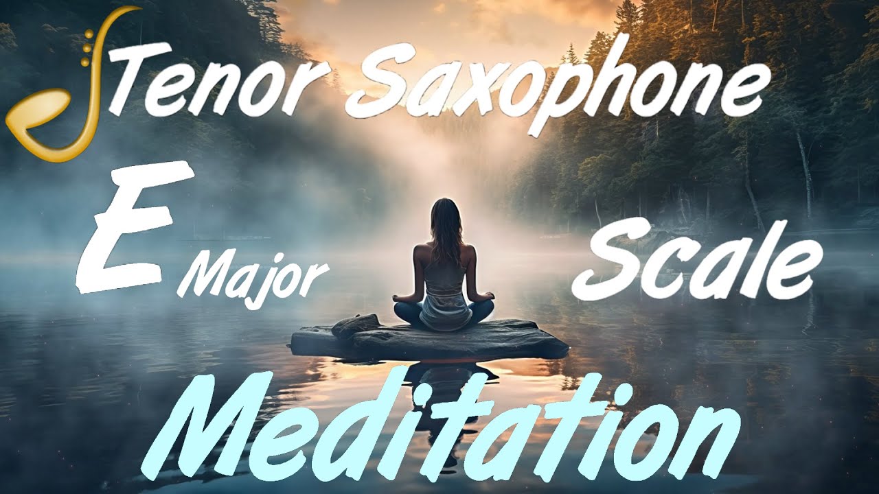 E Major Scale Practice Tenor Saxophone Backing Track | Improvisation ...