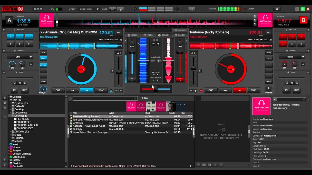 VIRTUAL DJ V8 TUTORIAL - YouTube