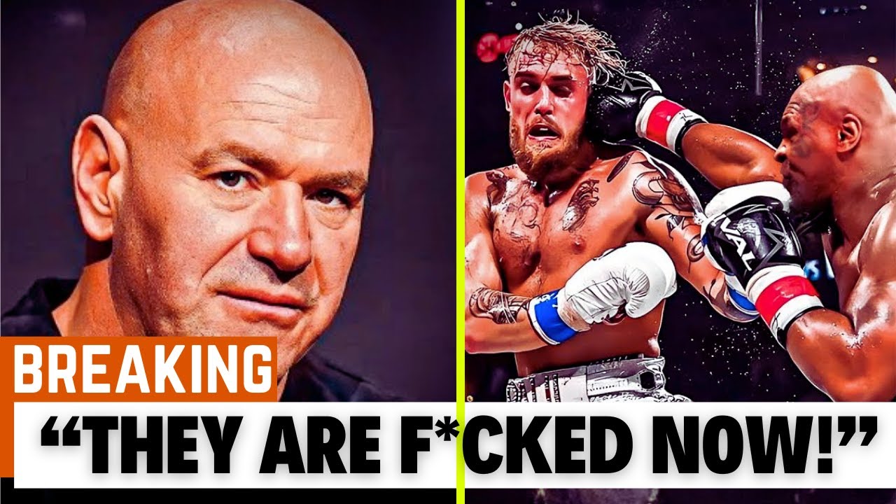 BREAKING NEWS: Dana White Reveals Leaked Footage of Mike Tyson Jake ...