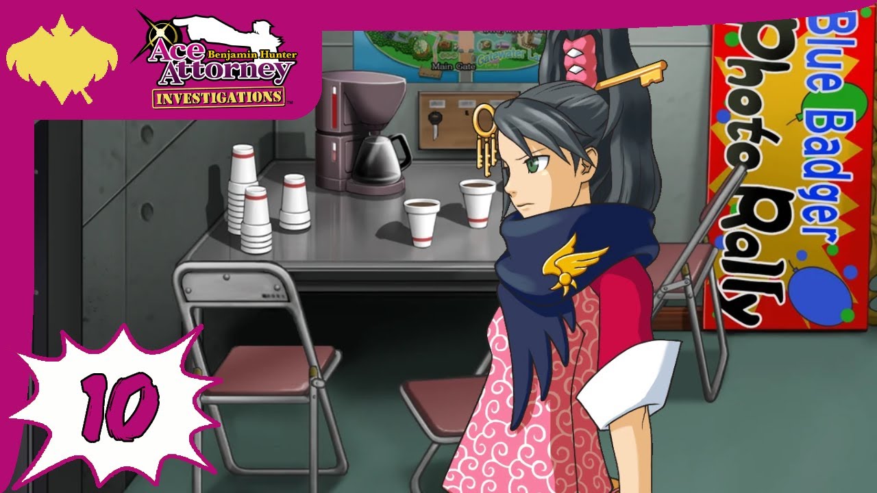 LA LOGE DES RAVISSEURS - Let's Play Benjamin Hunter : Ace Attorney ...