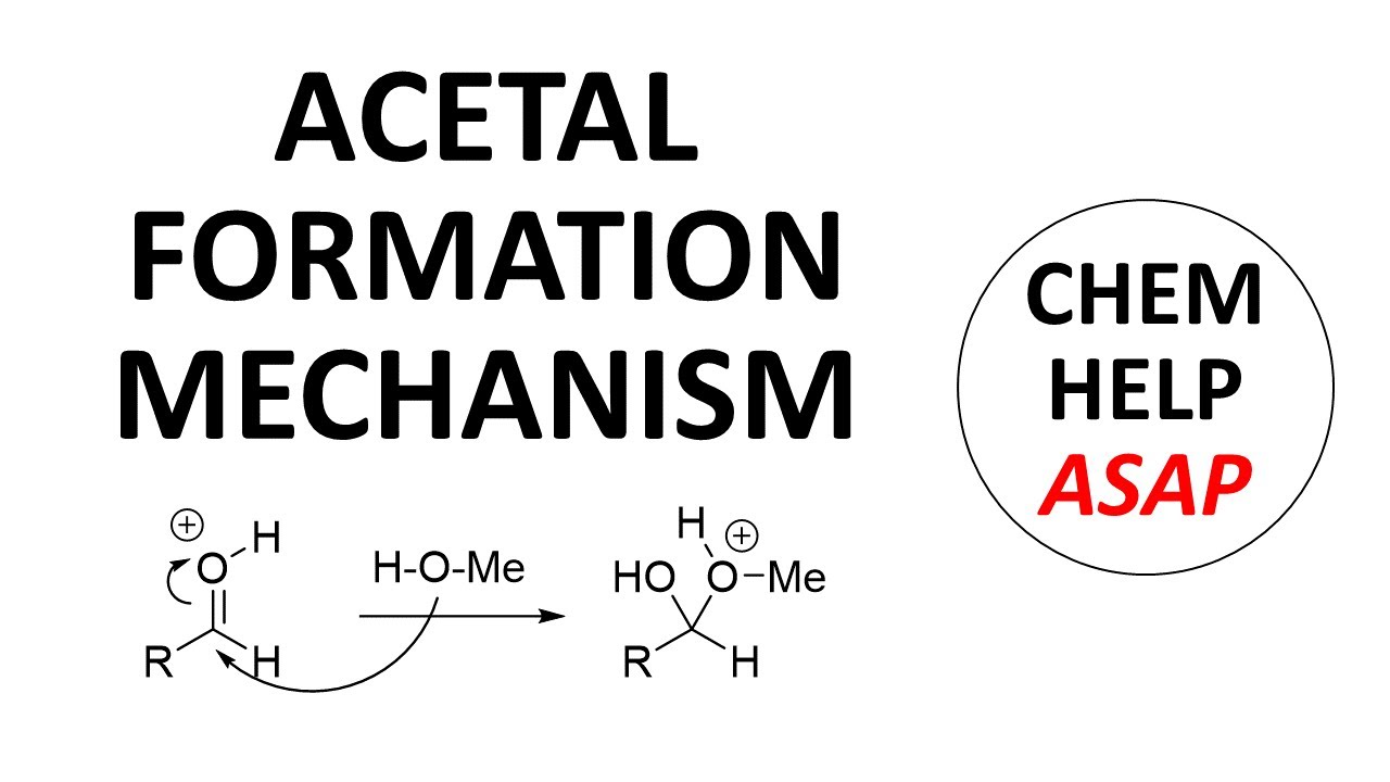 acetal formation mechanism - YouTube