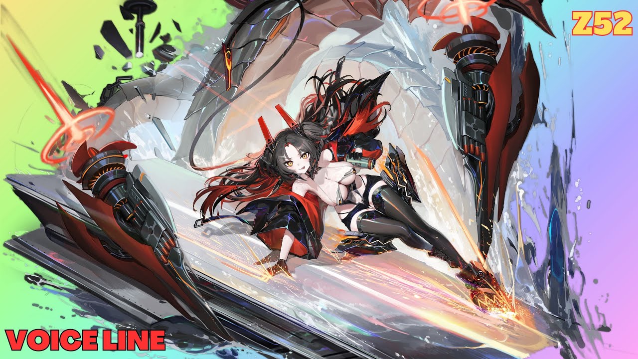 [ AZUR LANE ] Z52 Voice Line " Japanese Audio " - YouTube