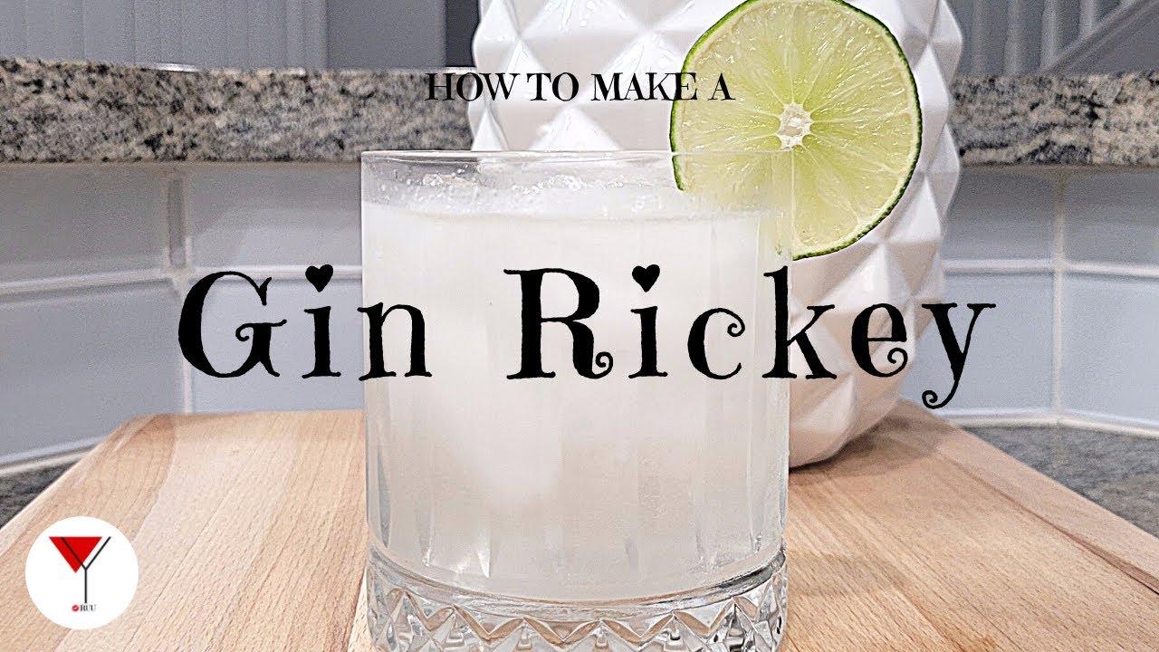 Gin Rickey | How to make a cocktail with Gin, Club Soda & Lime Juice ...