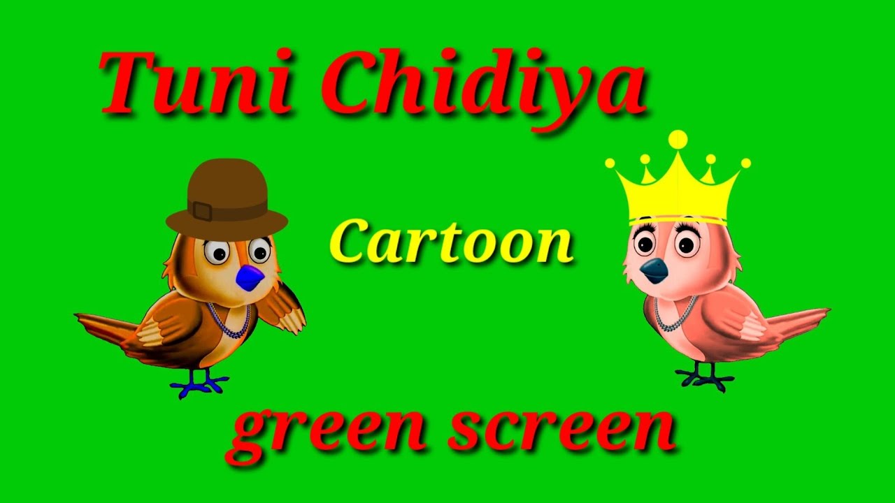 tuni chidiya greenscreen | tuni chidiya cartoon | greenscreen tuni ...