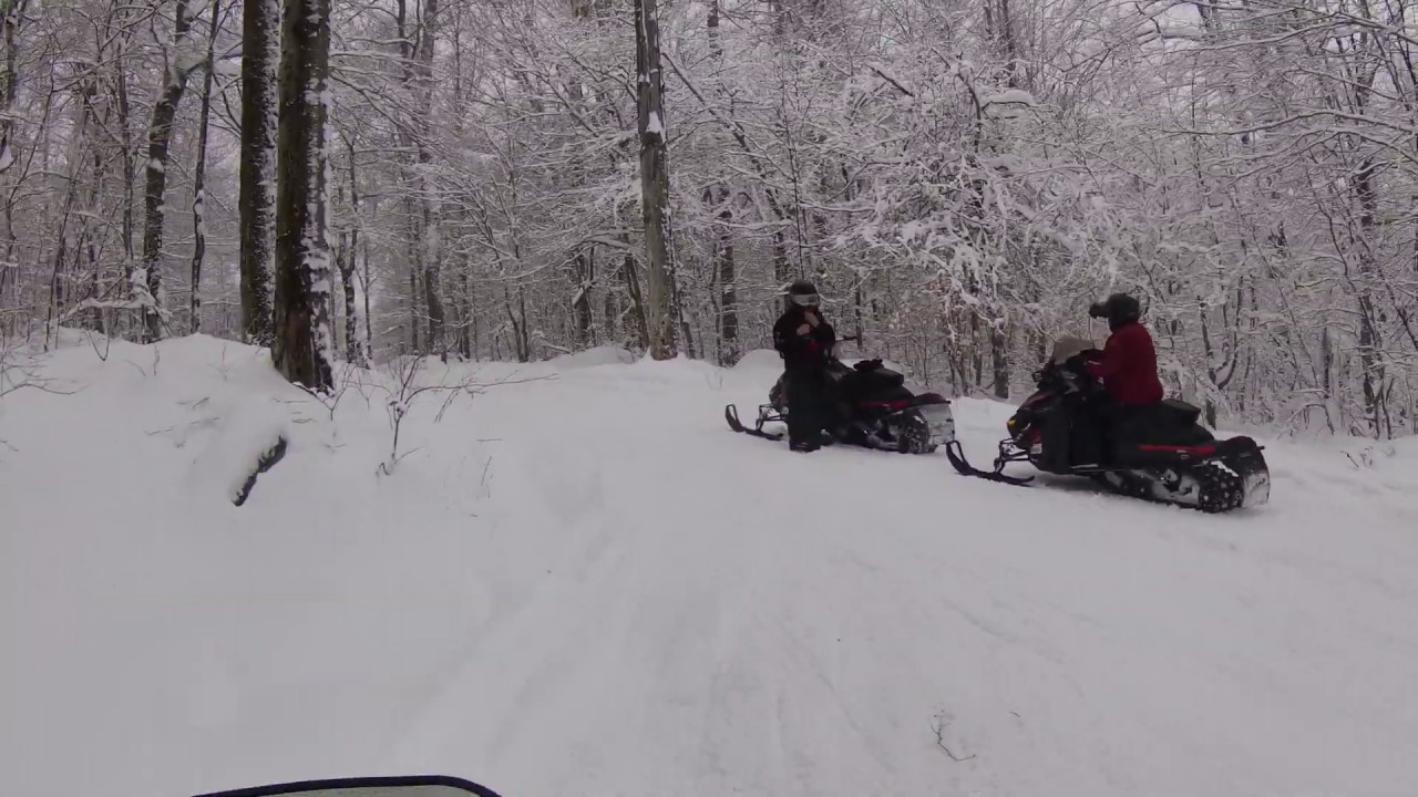 Old Forge Snowmobiling Feb 11 2020 5 - YouTube