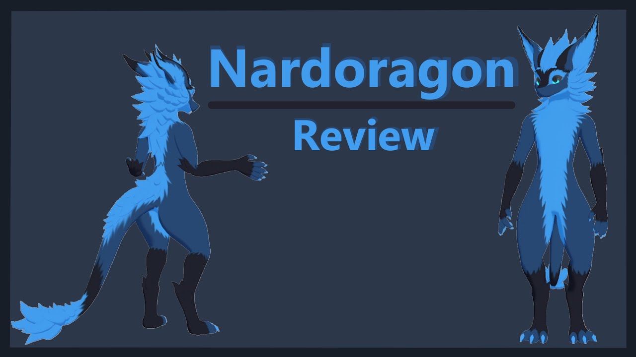VRChat Avatar Nardoragon Review - YouTube