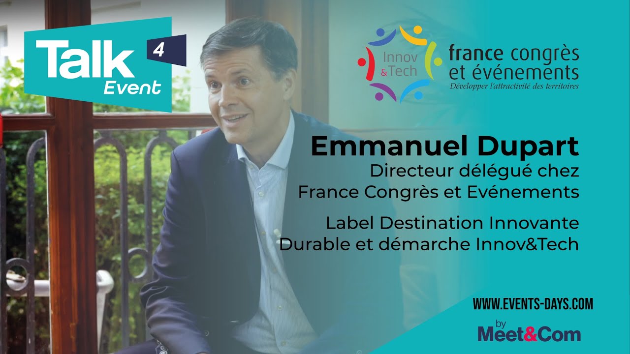 Talk4Event - Emmanuel Dupart - YouTube