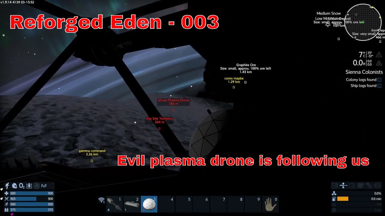 Empyrion Galactic Survival | Reforged Eden 003 - Ore hunting - YouTube