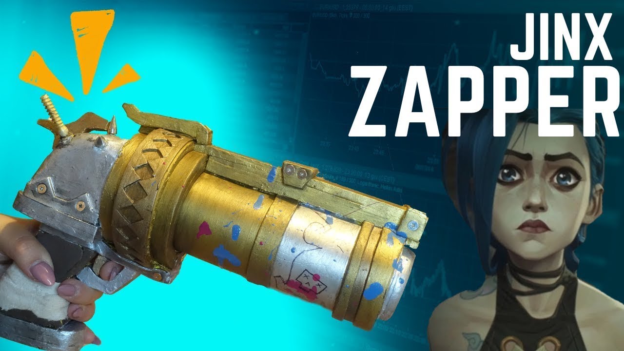 Cosplay Prop DIY: Making of Jinx's Zapper from Arcane | Netflix, League ...