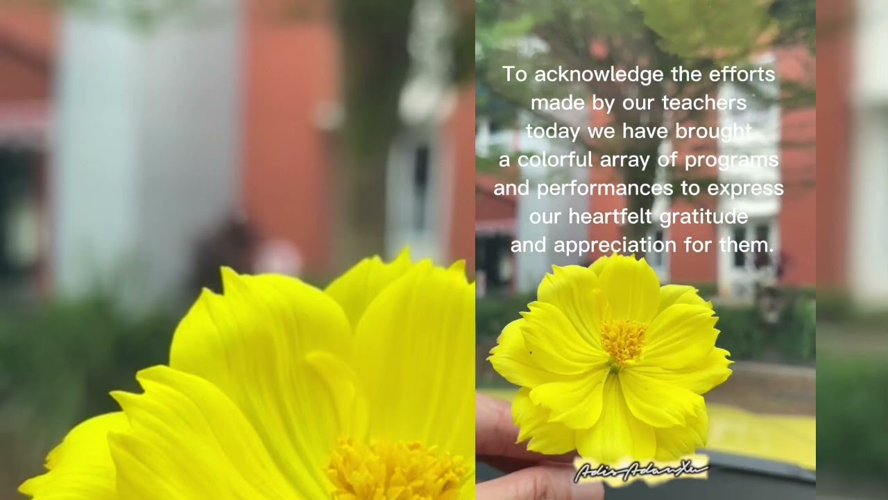 Emcee Script for Teachers’ Day 2023 SIS Cilegon - YouTube