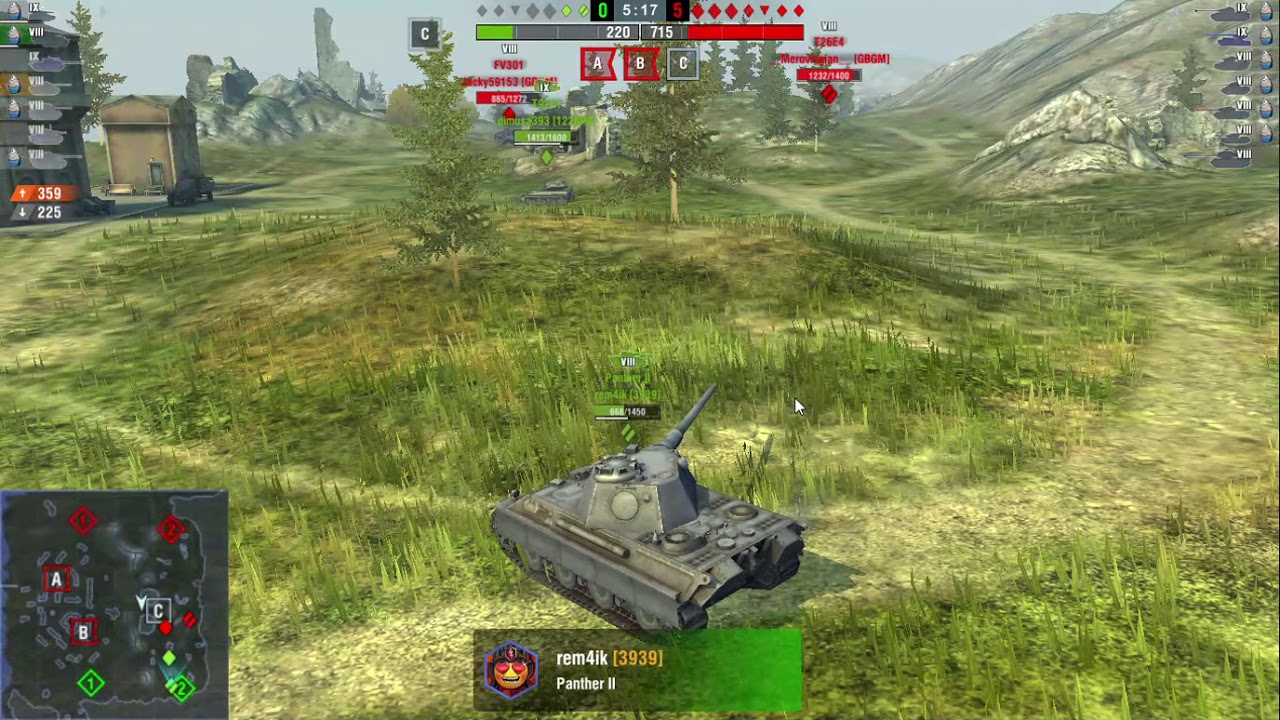 WoT Blitz - FV301 Bad Team - YouTube