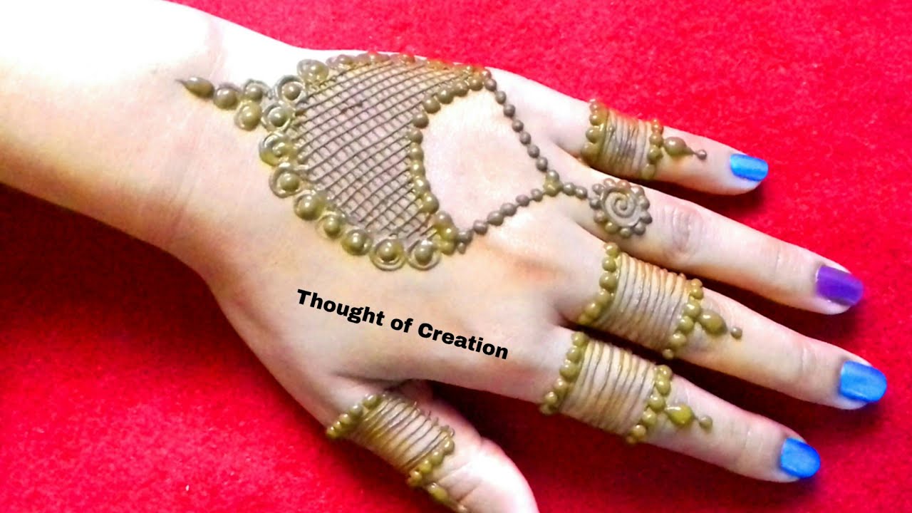 Earrings Style Jewellery Mehndi Design|Jewellery Mehndi Design 2018 ...