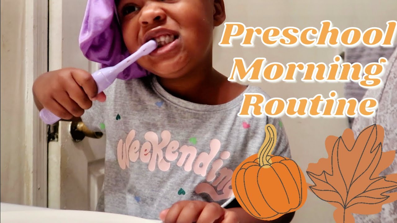 PRESCHOOL MORNING ROUTINE | 7AM REALISTIC ROUTINE | FALL 2021 MORNING ...