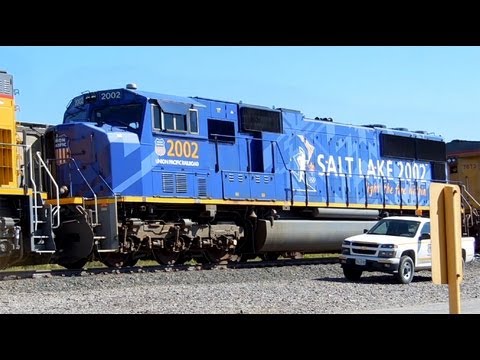 Olpympian: Union Pacific's Salt Lake 2002 SD70M #2002 - YouTube