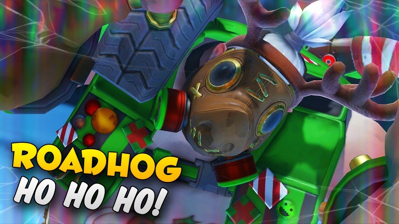 ¡ROADHOG RUDOLPH REPARTIENDO REGALITOS! | Probando el buff - YouTube