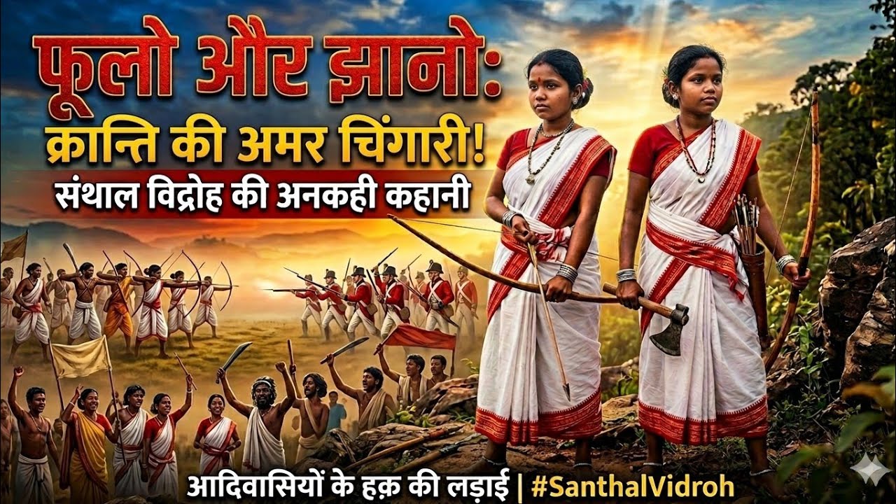 History of Phulo Jhano | फूलो - झानो की अमर कहानी | संथाल विद्रोह ...