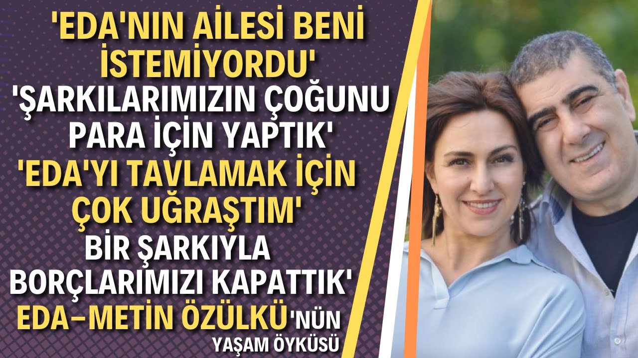 EDA-METİN ÖZÜLKÜ KİMDİR? 90'ların Efsane Çifti Eda Metin Özülkü ...