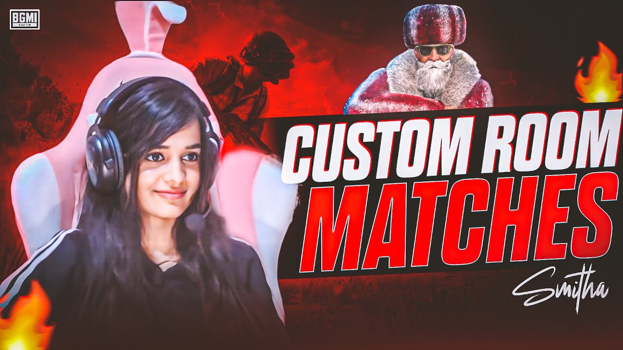 PRIZE MONEY CUSTOMS ️‍🔥 | SMITHA PLAYS | BGMI KANNADA LIVE | GIRL GAMER - YouTube