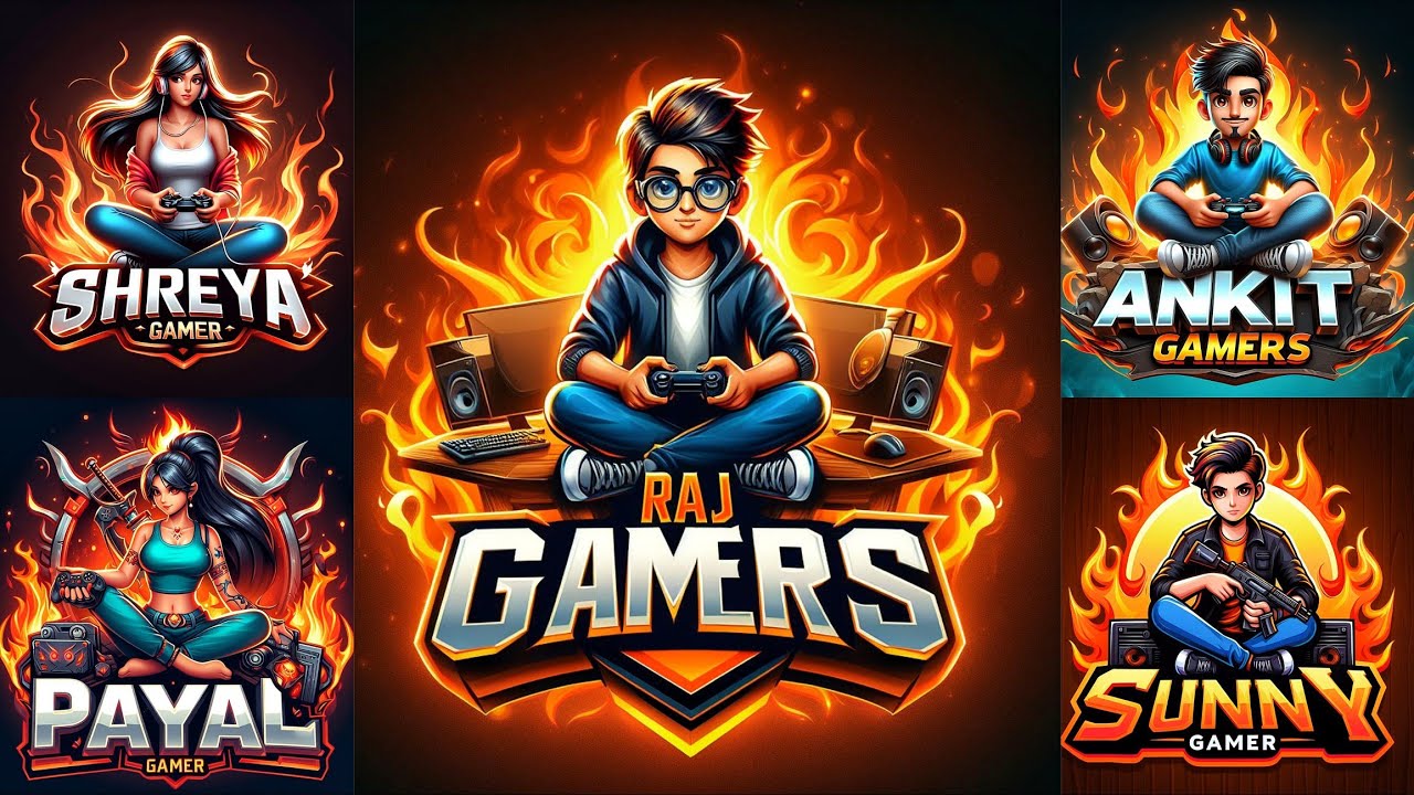 Create Viral GAMING 3D AI LOGO Name Images 🔥| Bing image creator ...