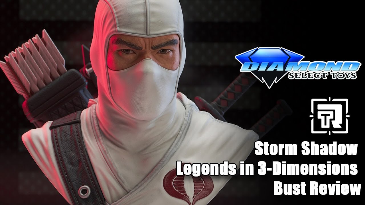 Storm Shadow Legends in 3-Dimensions Bust Review - YouTube