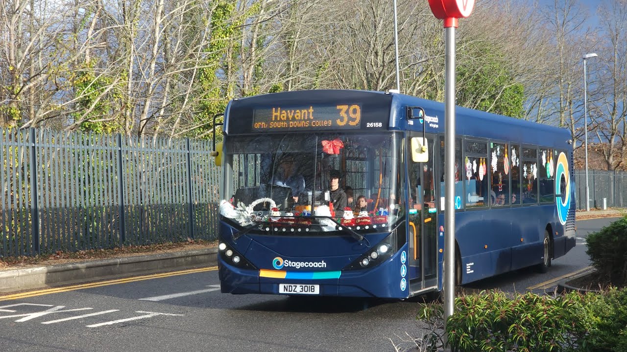 SANTA BUS | Onboard | Stagecoach South ADL E200MMC | 26158 NDZ 3018 ...