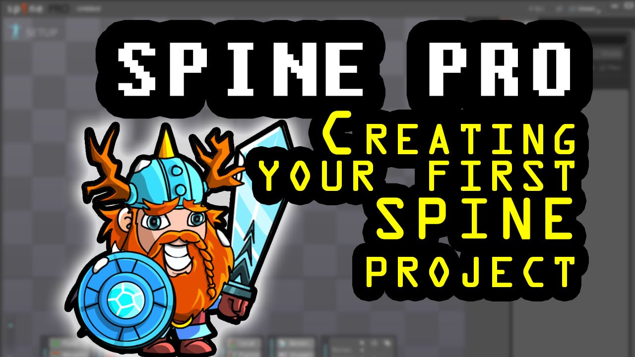 Starting out with Spine; Pt 2 Creating Your First Spine Project - YouTube