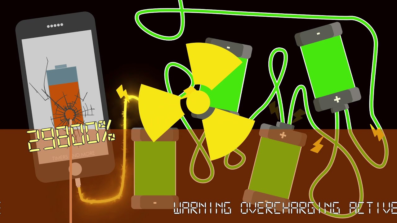 !! 1000000% !! OVERCHARGING Phone Battery | GLITCHY END - YouTube