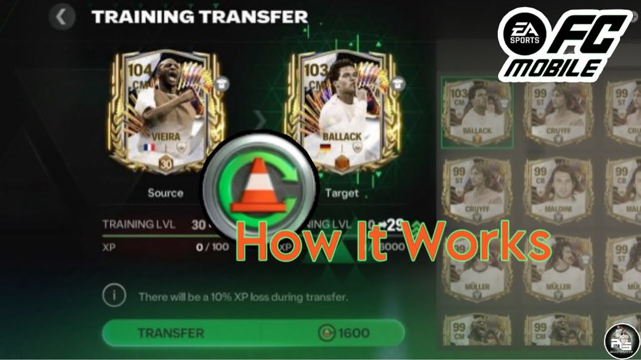 Training Transfer Is Finally Here In FC Mobile! How Does It Work? - YouTube