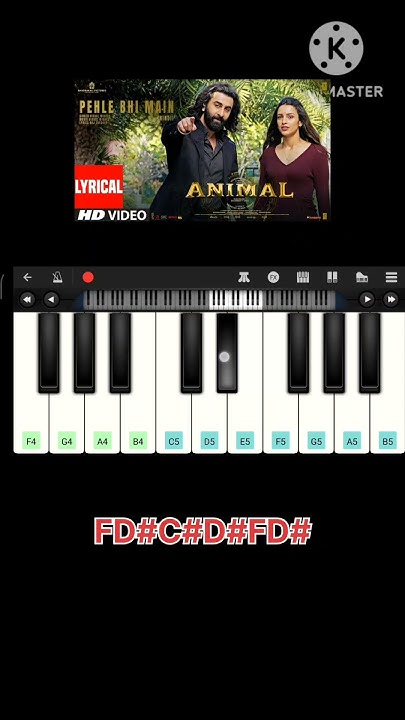 Pehle bhi me easy piano Tutorial #pianotutorial - YouTube