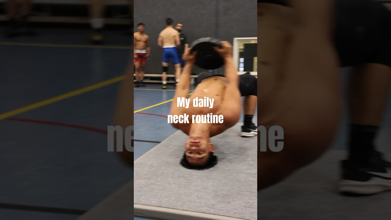 Neck exercises for wrestlers - YouTube