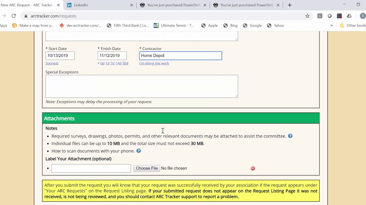 ARC Tracker for Homeowners - YouTube